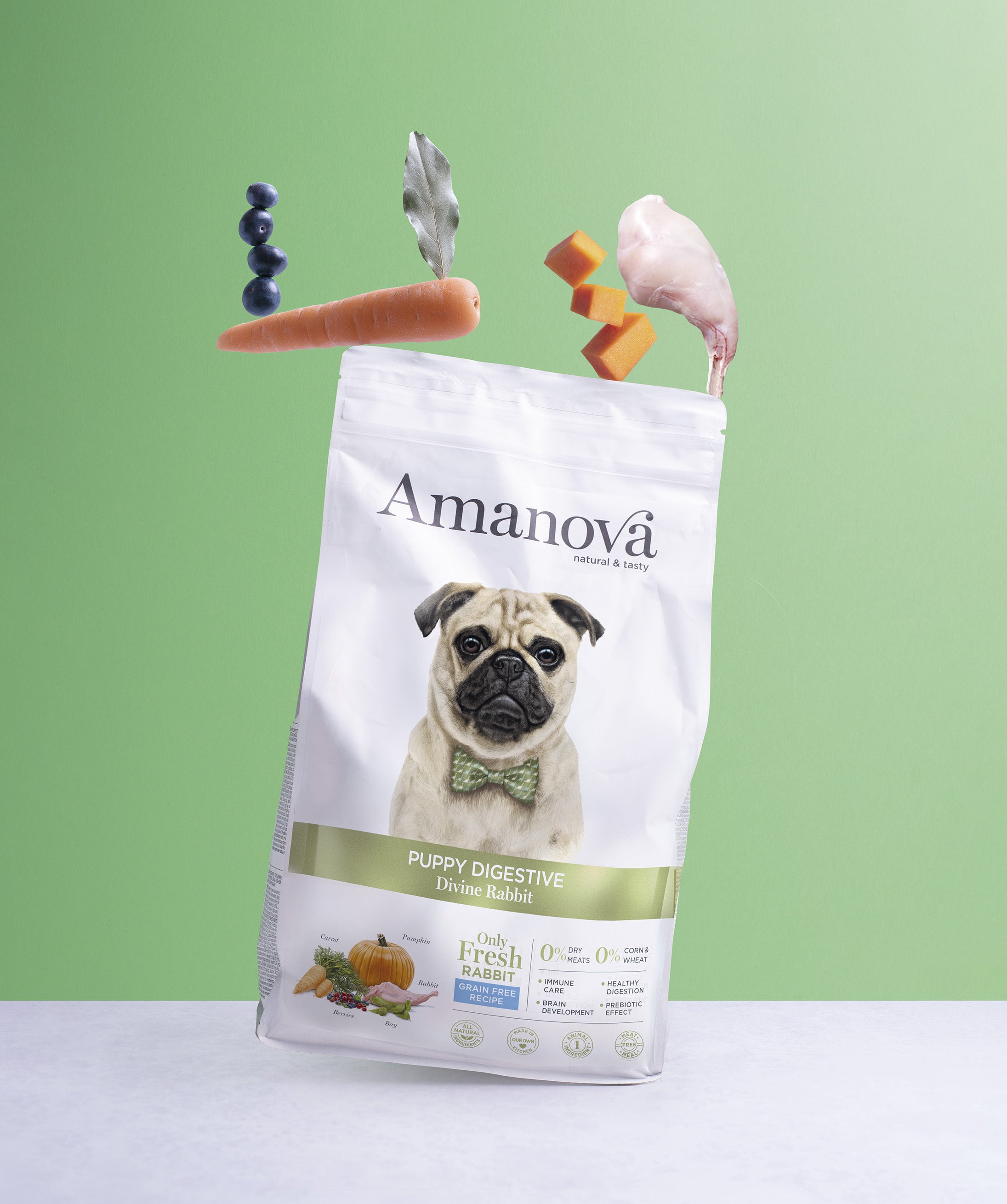 Pienso para cachorros sin cereales de conejo | Amanova – Onlyfresh.com